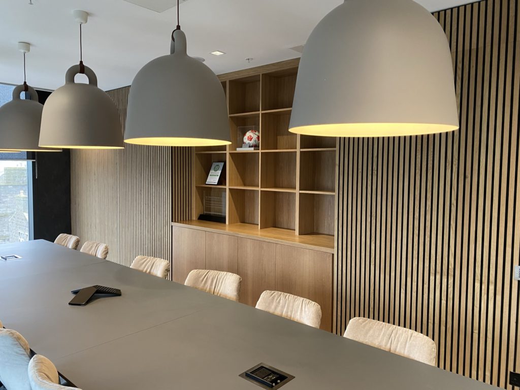 Office Fit Out | Reception Desk | EY | Aberdeen | Harvey McLean