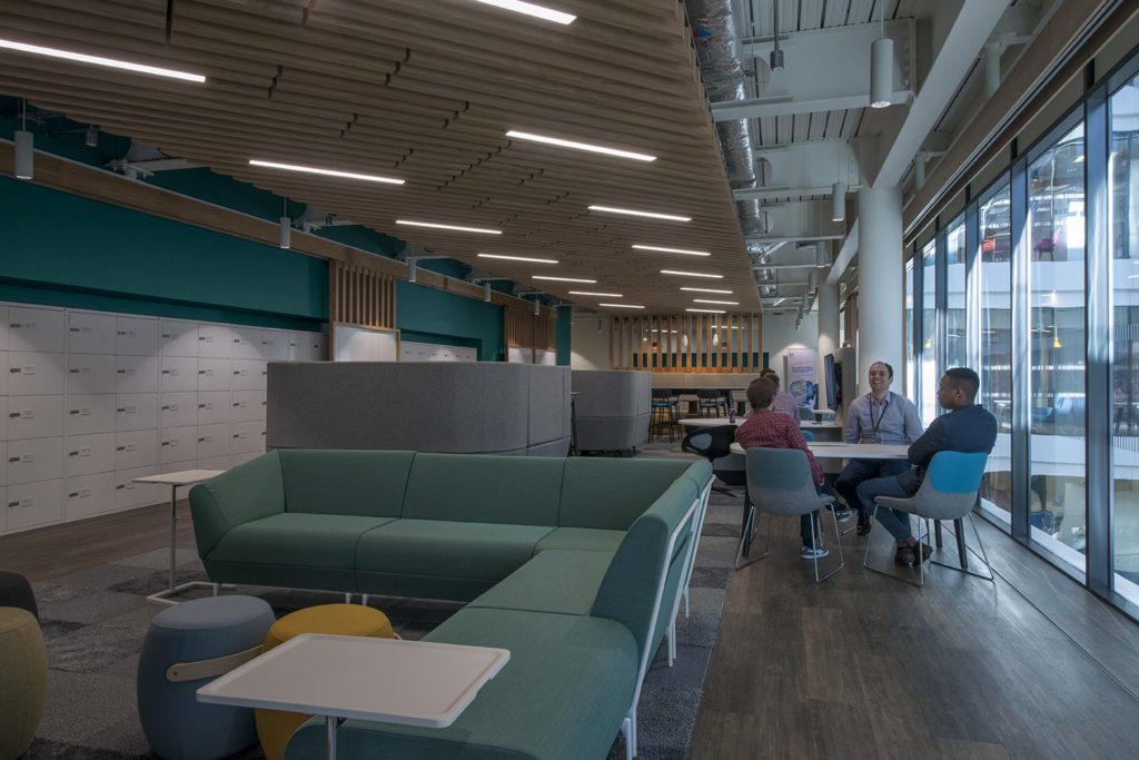 Office Fit Out | Reception Desk | EY | Edinburgh | Harvey McLean